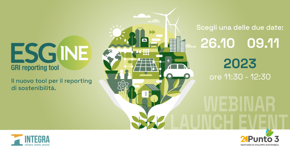 ESGine - GRI Reporting tool: lancio del software per il Reporting di ...